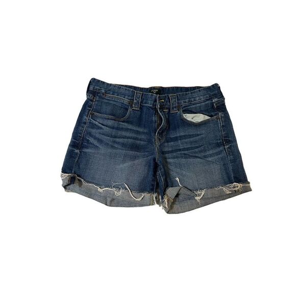 J. Crew Factory | Shorts | J Crew Factory Blue Jean Shorts | Poshmark